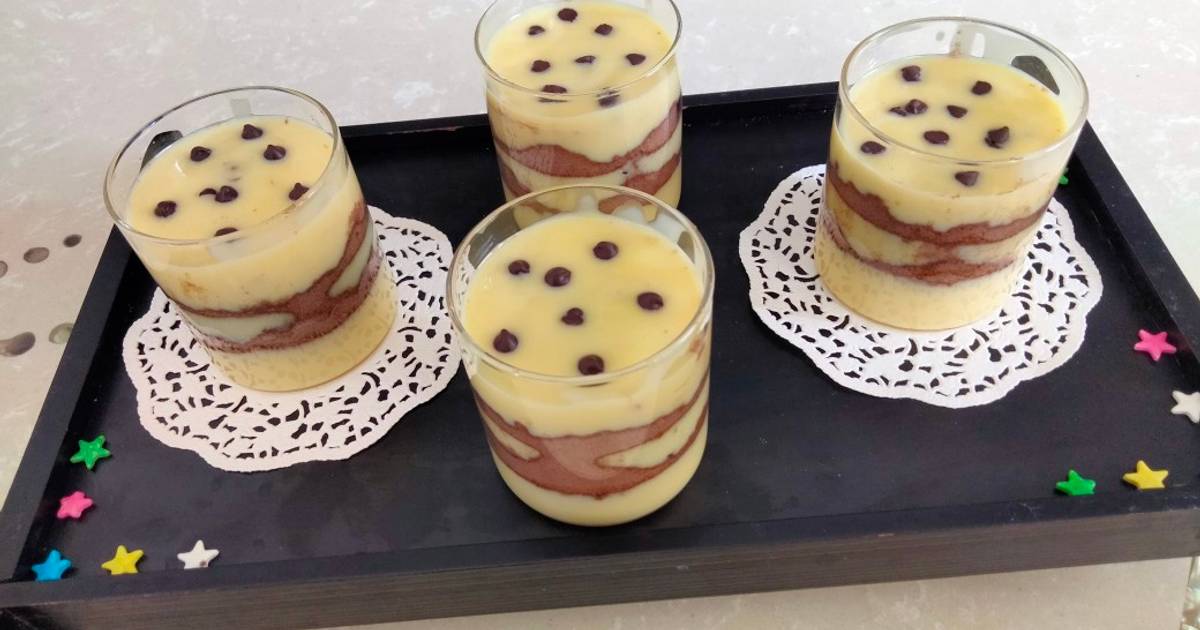 Marble pudding Recipe by Kalpana Rai - Cookpad