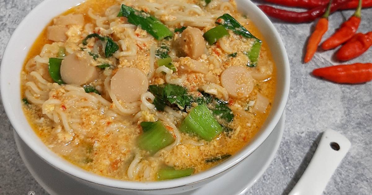 8 resep seblak mie indomie telur kuah enak dan mudah - Cookpad