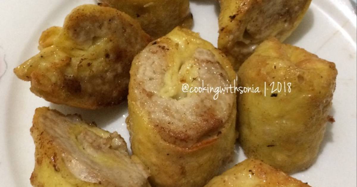 Resep Homemade Chicken Egg Roll Ala Hokben (step by step) # ...