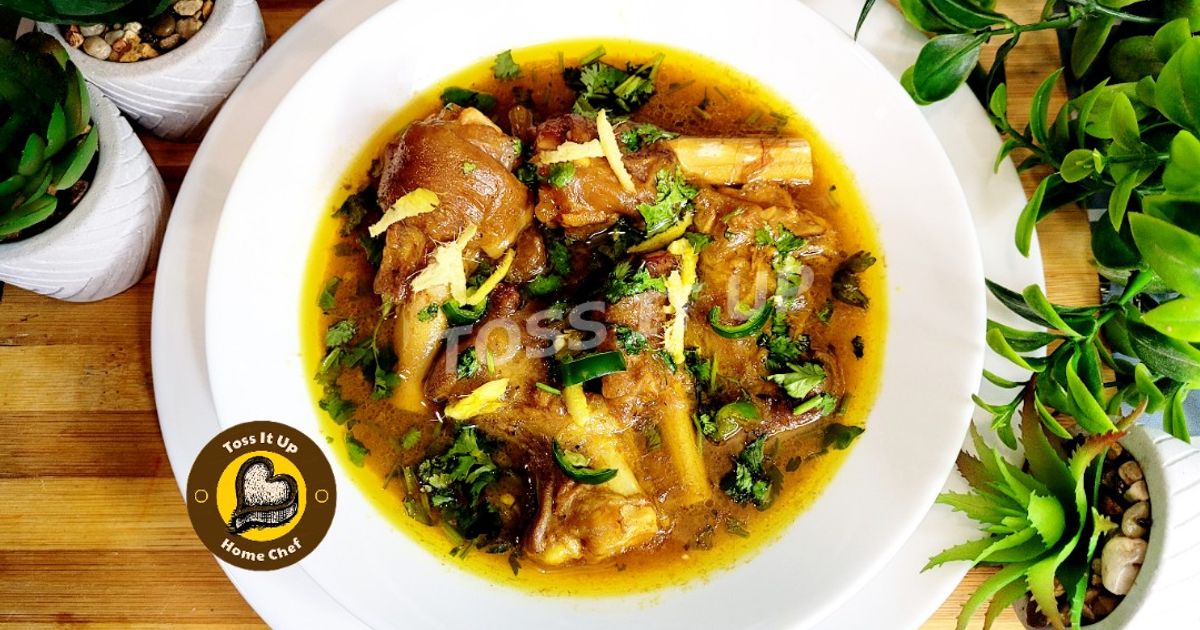 Easy To Make Mutton Paaya Or Trotters Recipe Recipe by Rumana Irfan ...