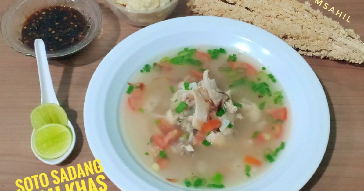 Resep Soto Sadang Ayam Khas Purwakarta oleh Nurul_SaNia - Cookpad