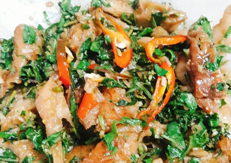 Cách Làm Món Thịt gà xào rau răm (món chay) của Huyen le Tran - Cookpad