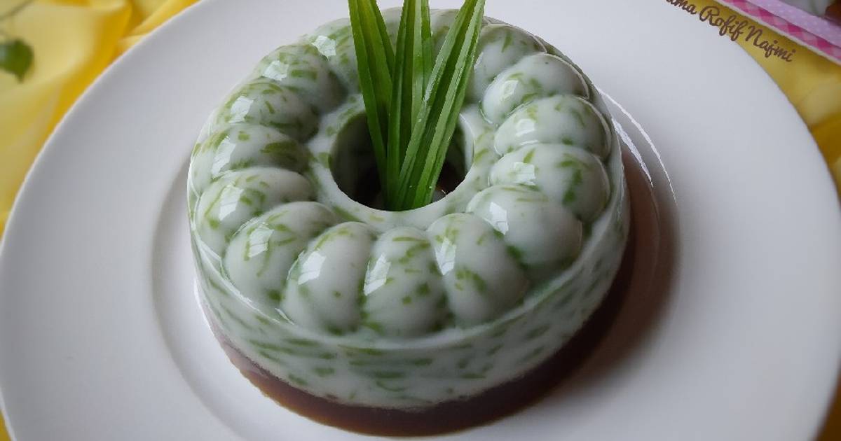 Resep Puding Cendol oleh Mama Rofif Najmi - Cookpad