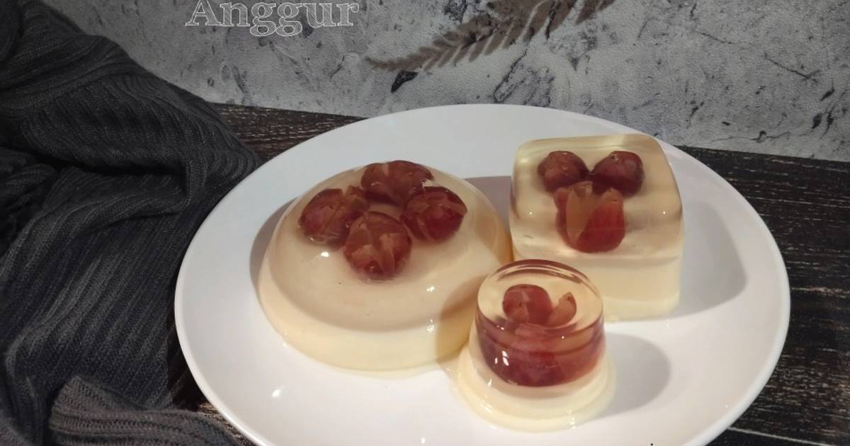755 resep puding anggur susu enak dan mudah - Cookpad
