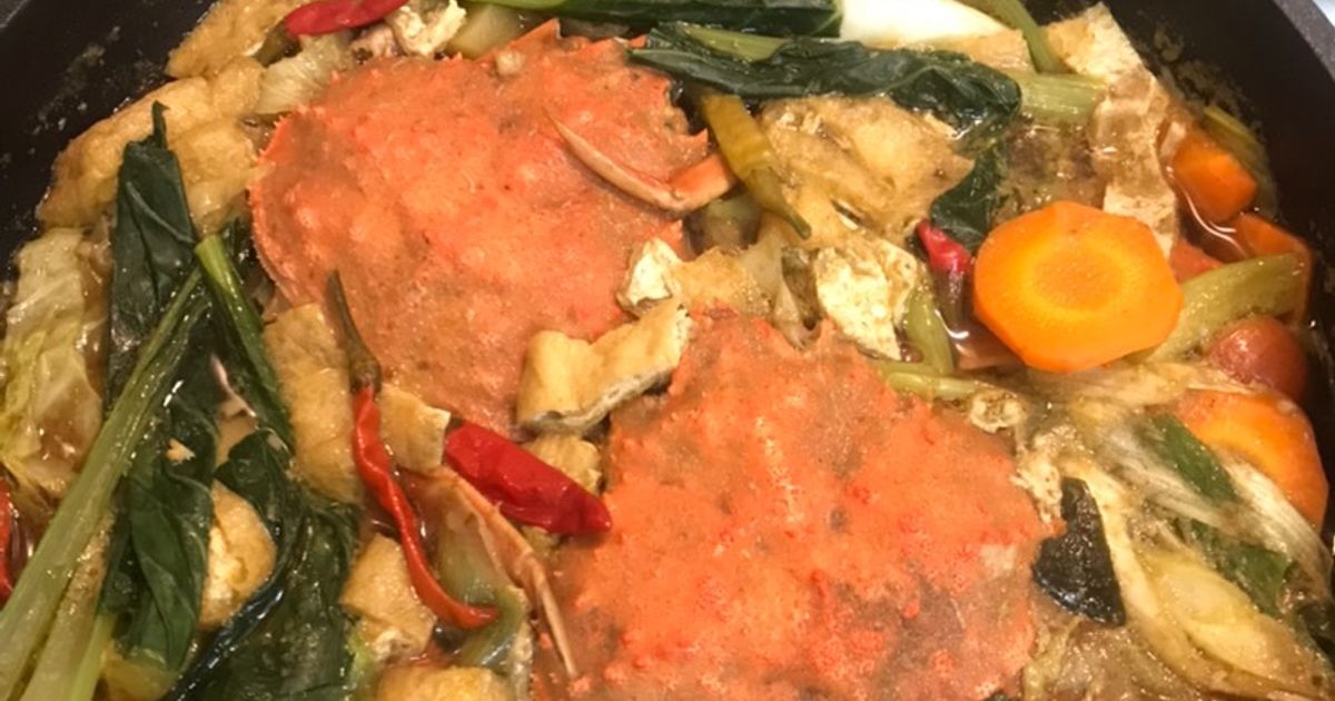 Resep Kani Nabe (カニ なべ) oleh Bibi Dadan - Cookpad