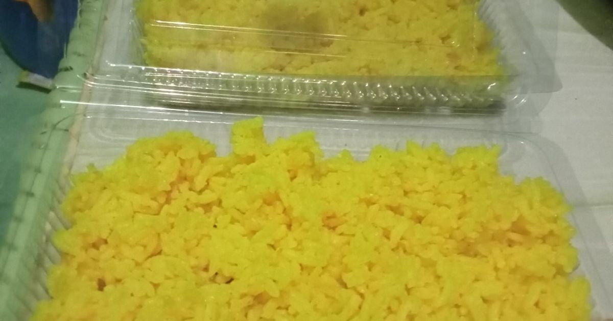 Resep Nasi Kuning Bumbu Racik oleh Jazilatul iana - Cookpad