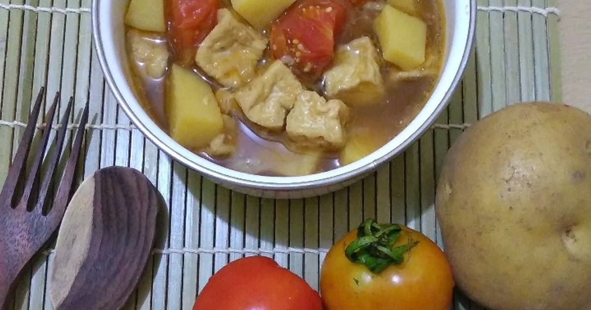 Resep Semur Tahu-Kentang Sederhana (Menu harian) oleh diana_dee - Cookpad