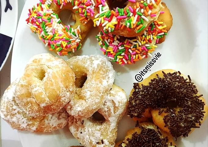 Resep Donat Super Simple oleh Vivie Harijanto - Cookpad
