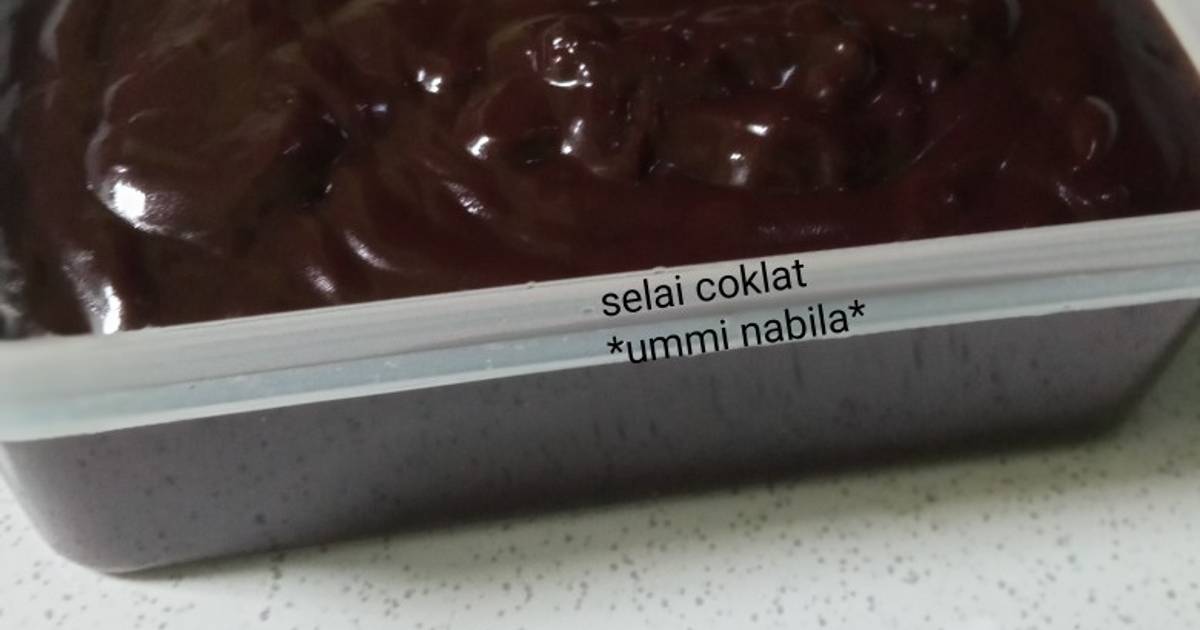 Resep Selai coklat homemade oleh Ummi Nabila - Cookpad