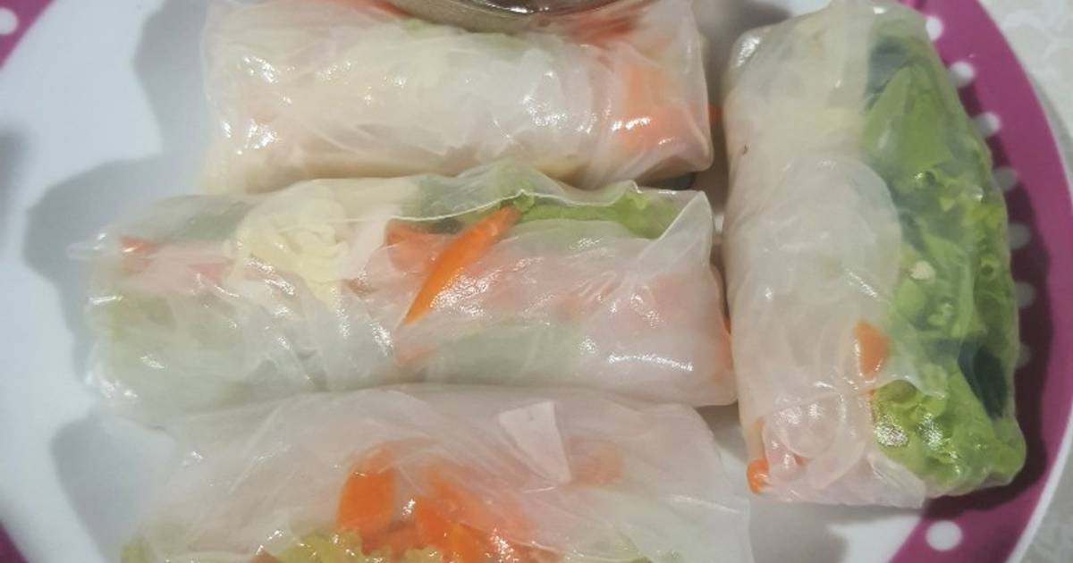 Resep Sosis Vietnam Spring Roll oleh Elsa - Cookpad