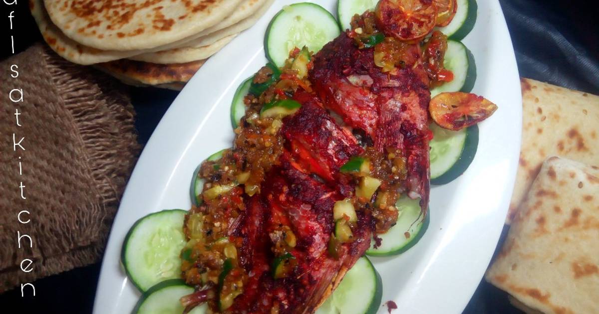 Oven grill fish girki daga nafisat kitchen - Cookpad