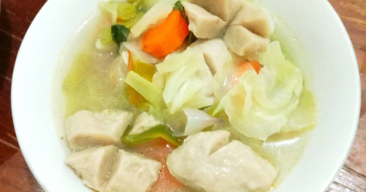 Resep M8. Sayur sop bakso oleh Niva Ladhivah - Cookpad