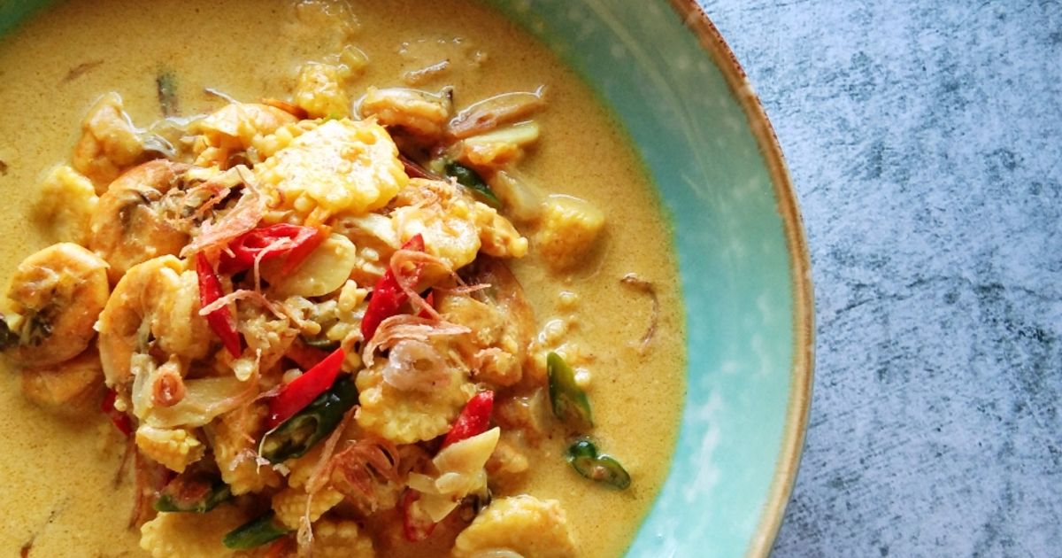 Resep Udang Putren Kuah Santan Pedas oleh Iyus Sugesti - Cookpad