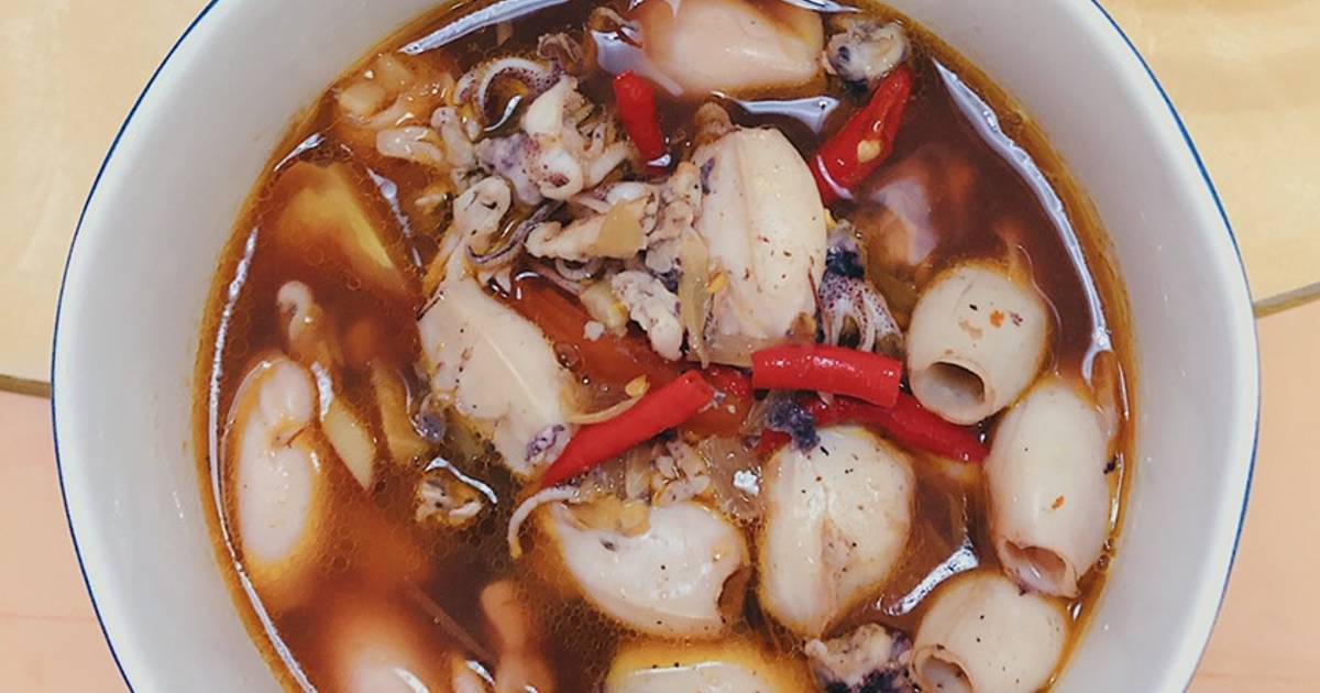 Resep Cumi Kuah Kecap oleh Nila Novi - Cookpad