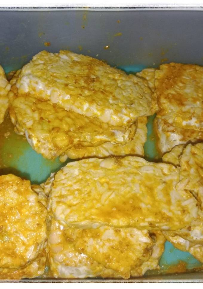 Resep Tempe Marinasi Bumbu Bubuk racikan sendiri oleh Aini mama 2N 2R ...
