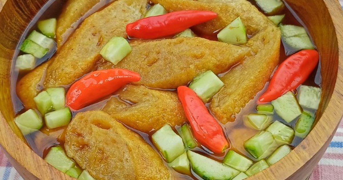 Resep Pempek Dos Lenjer oleh Kirana Zaqueena - Cookpad