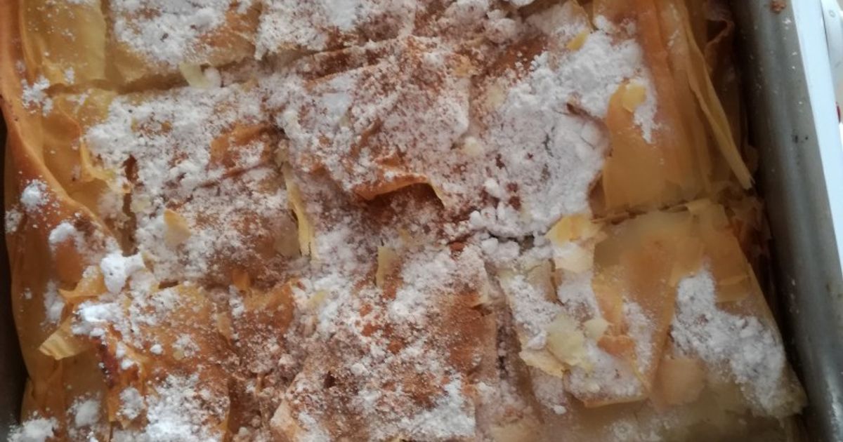 Μπουγάτσα με κρέμα (Παρλιάρος) Συνταγή από τον/την Elisabeth ...