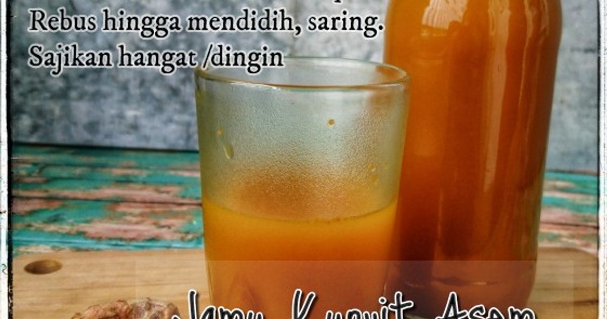 Resep Jamu Kunyit Asem oleh Ibu Malka - Cookpad