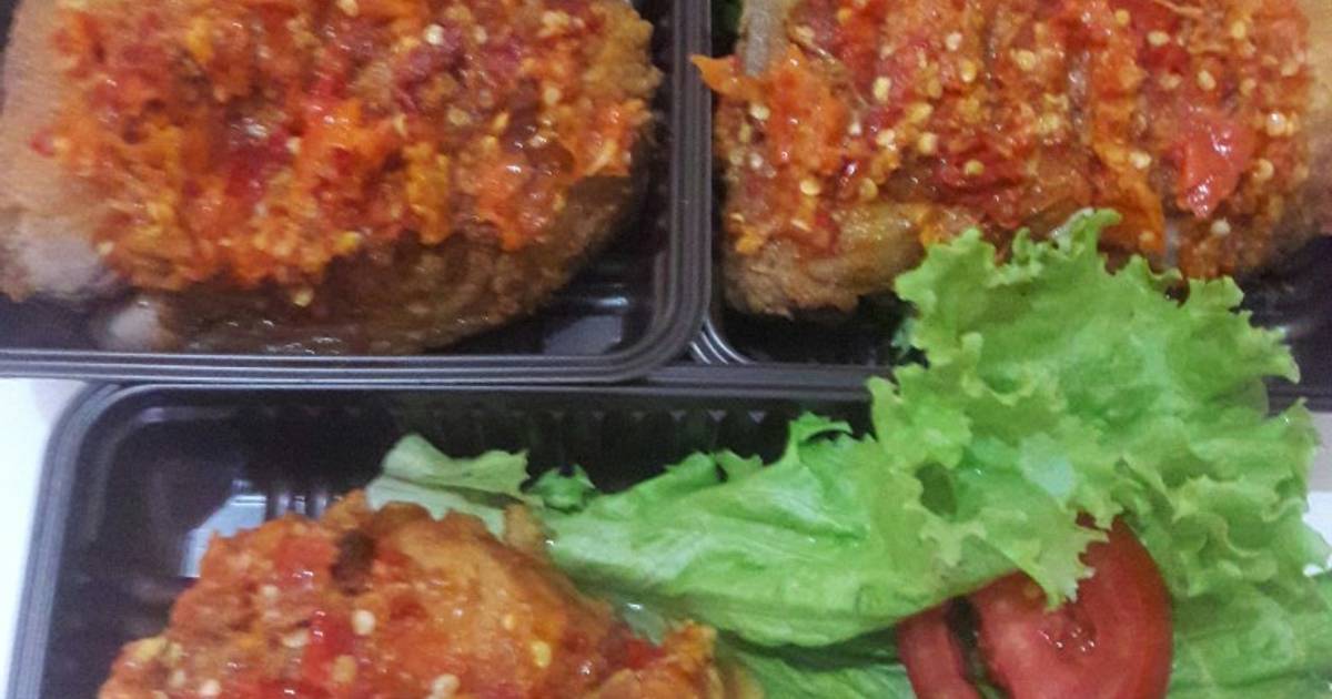 Resep Ayam geprek ala ei oleh Septi andriani - Cookpad