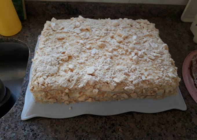 Postre torta chaja uruguay Receta de Claudia Pécora- Cookpad