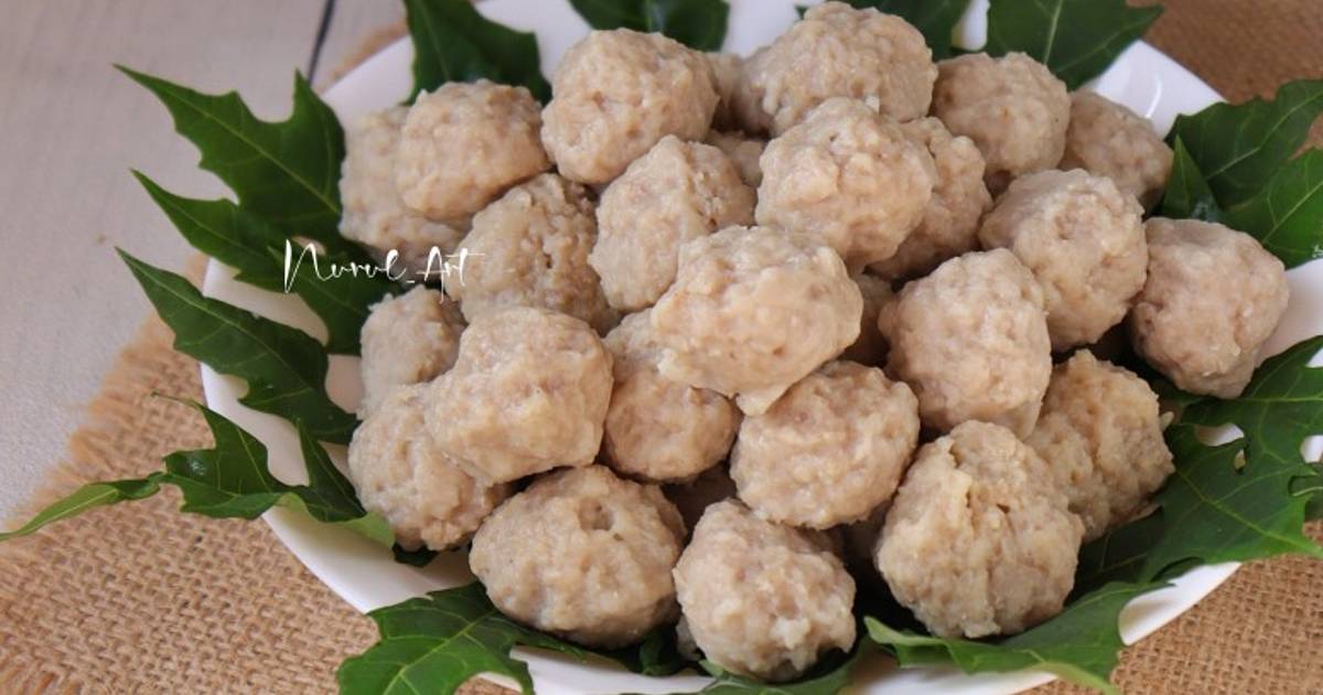 346 resep adonan bakso kampung enak dan mudah - Cookpad