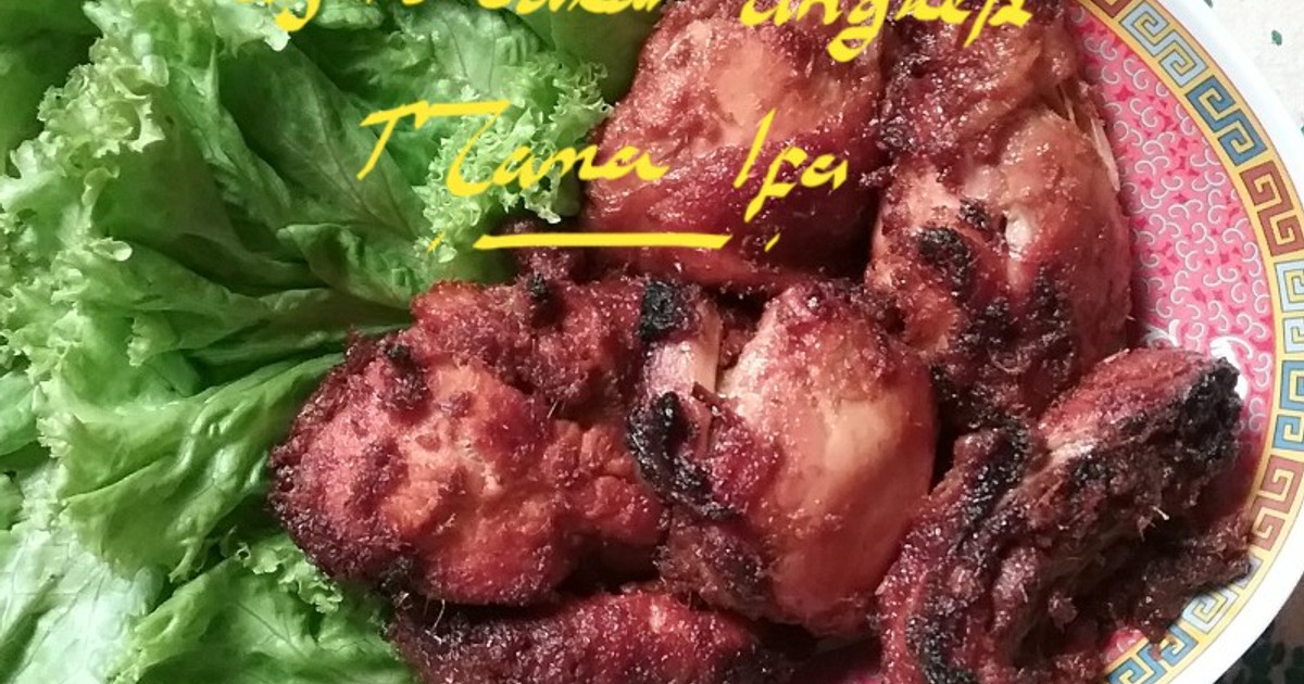 Resep Ayam Bakar Ungkep Empuk Enak oleh Ihda Alifa - Cookpad