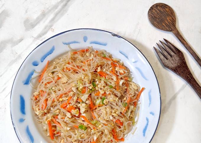 Resep Bihun Goreng Sayur oleh Nyanyah - Cookpad