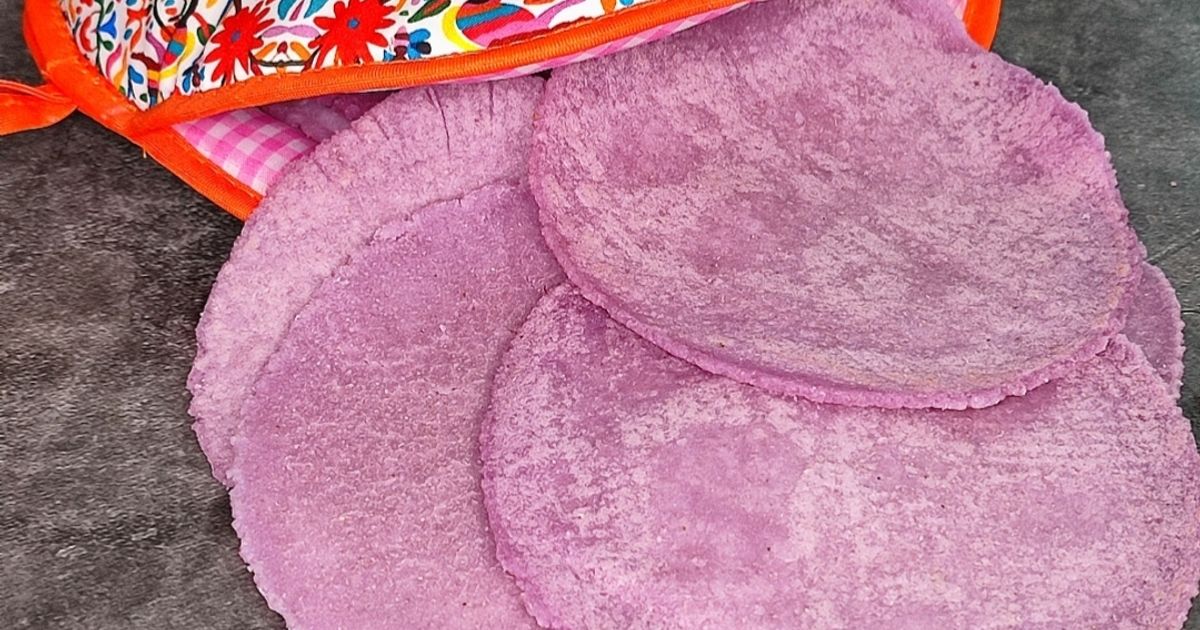 💥 Tortillas Moradas 💥 Receta de Mexico_de_Mis_Sabores_- Cookpad