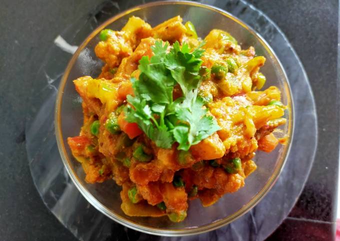 Mixed Vegetables Subzi Recipe by Darshana Patel - Cookpad