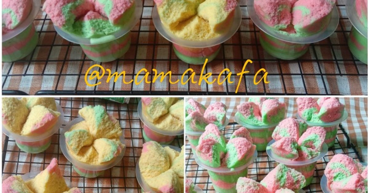 Resep Bolkus Merekah 1 Telur Tanpa Soda oleh Mama Kafa - Cookpad