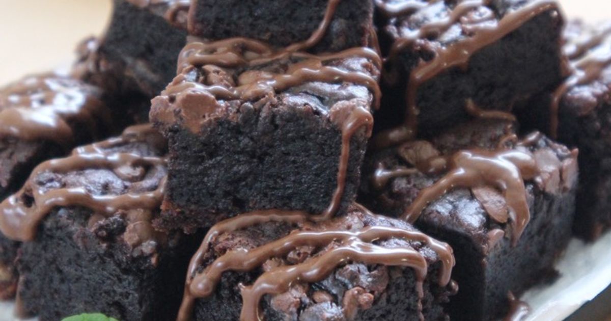 Resep brownies tanpa terigu pisang rumahan enak dan mudah - Cookpad