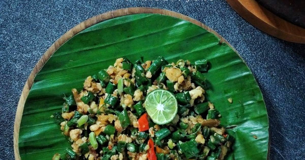 Resep Lawar Ayam Kacang Panjang oleh aniesaryono - Cookpad