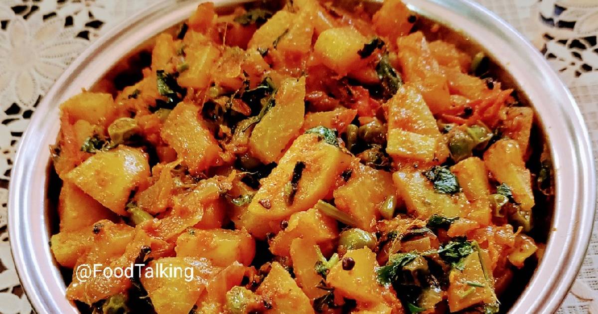 Traditional Ganth Gobhi Dry Curry Recipe by Dr. Madhumita Mishra - Cookpad