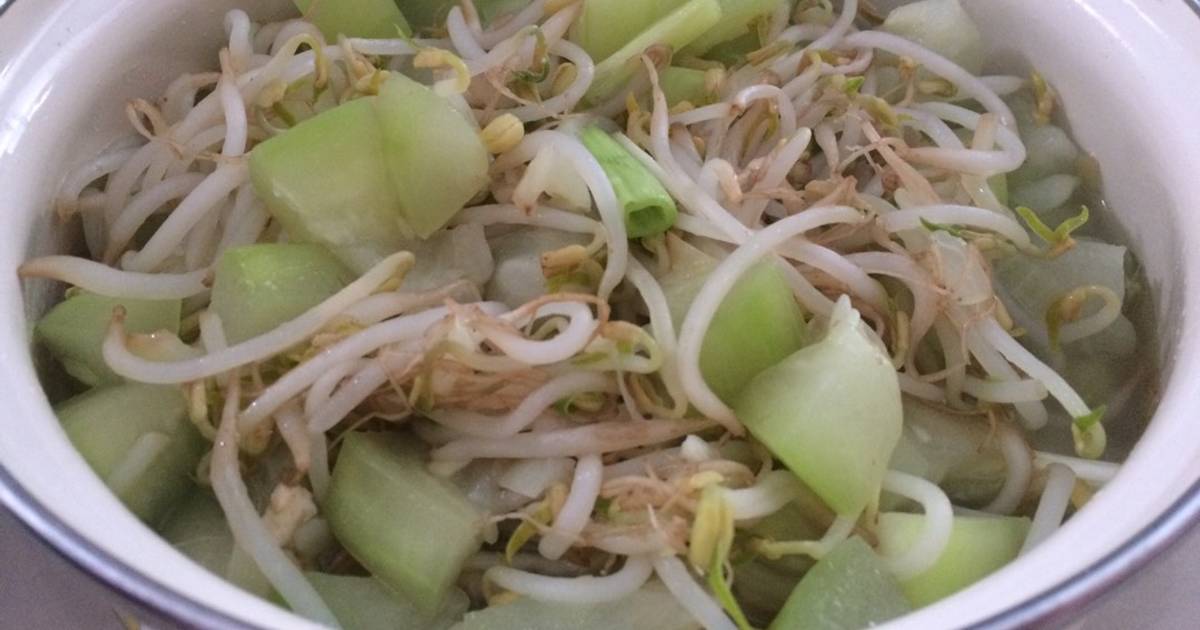 Resep Sayur labu air campur toge oleh Dapur momo - Cookpad