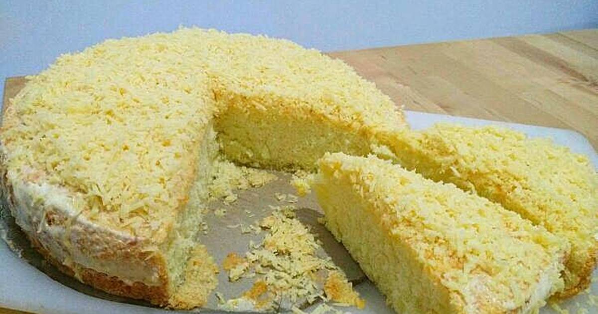 Resep Cheddar Cheese Sponge Cake oleh Suli Huang - Cookpad
