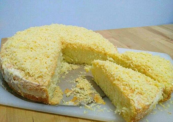 Resep Cheddar Cheese Sponge Cake oleh Suli Huang - Cookpad