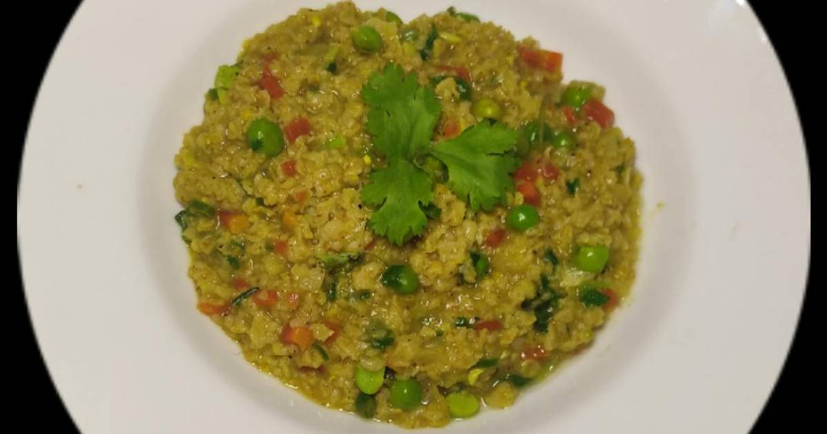 Ruby Bose দ্বারা মশালা ওটস উপমা (masala oats upma recipe in Bengali ...