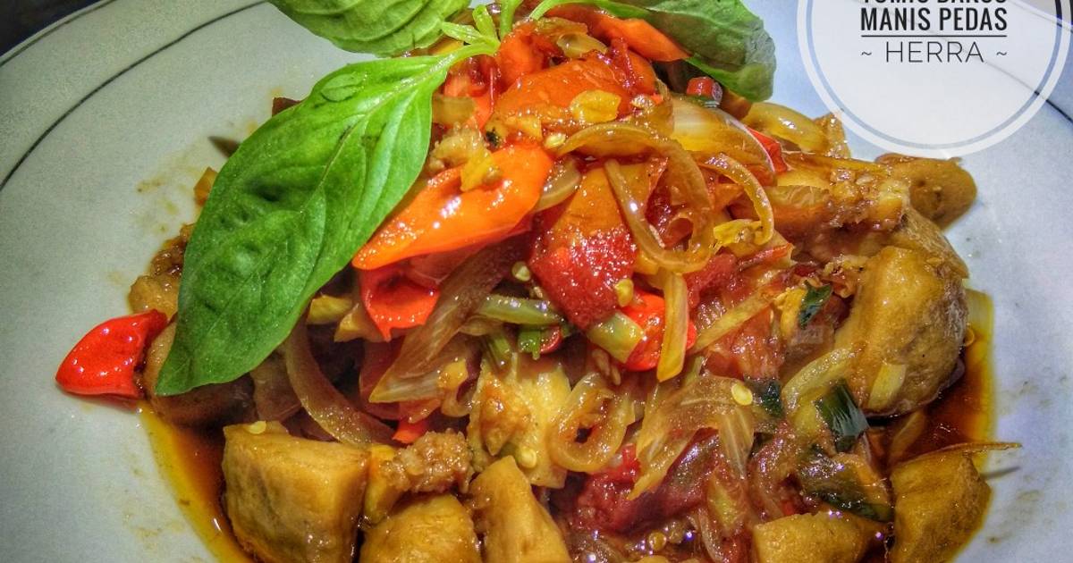 Resep 3. 💙 Tumis Bakso Manis Pedas Simple oleh Herra - Cookpad