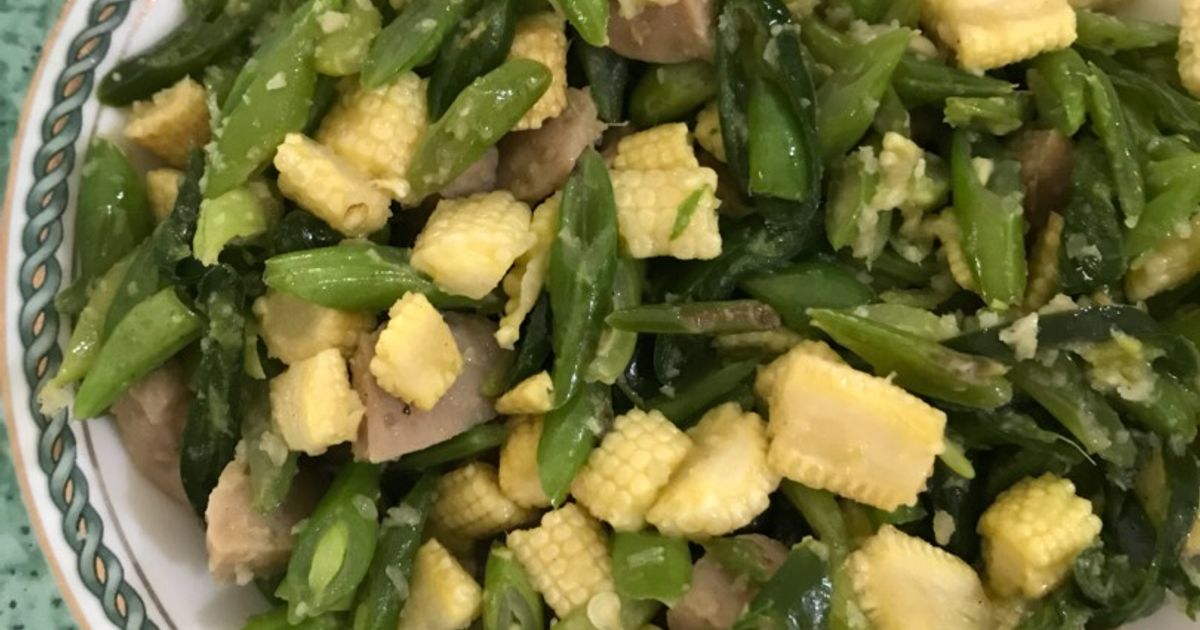 Resep Buncis Baby Corn Bakso Cabai Hijau oleh Dinda Besiari - Cookpad