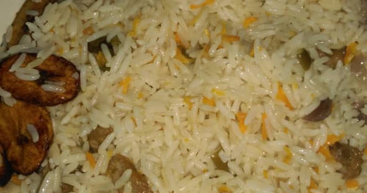 White Jollof rice Recipe by Afrah's kitchen - Cookpad