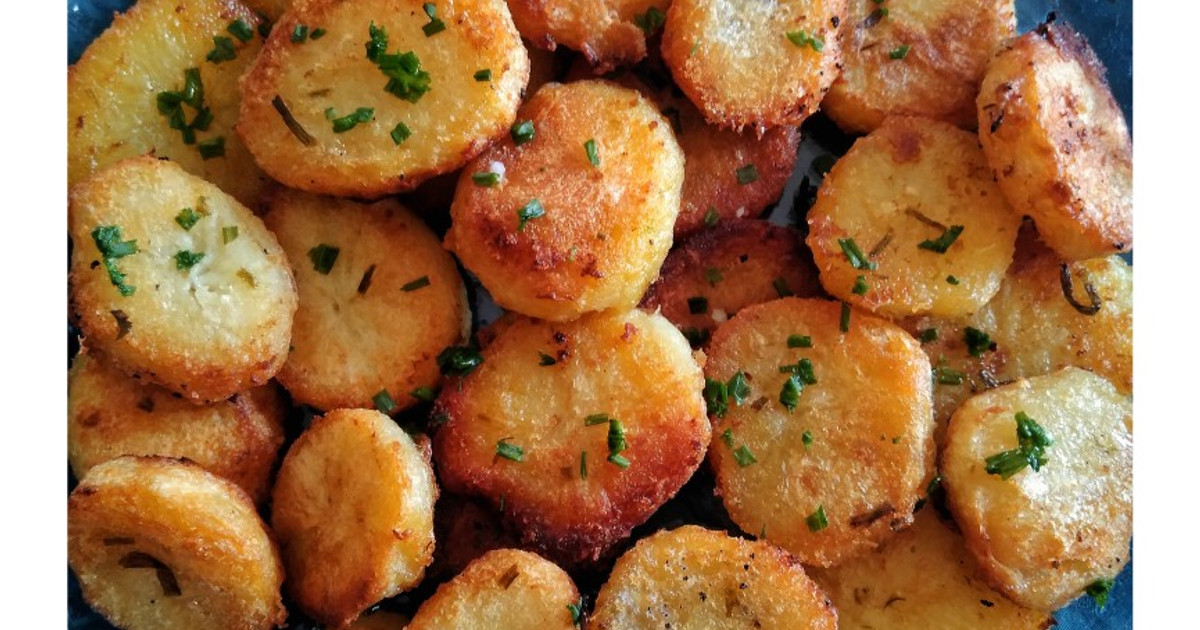 Papas Al Horno Crocantes Por Fuera Y Cremosas Por Dentro Receta de ...