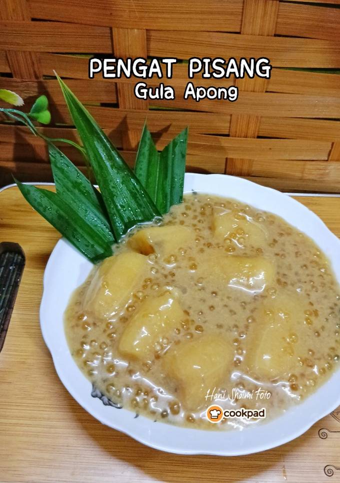 Resipi 15:3:25 - Pengat pisang gula apong oleh Hani Shaimi - Cookpad
