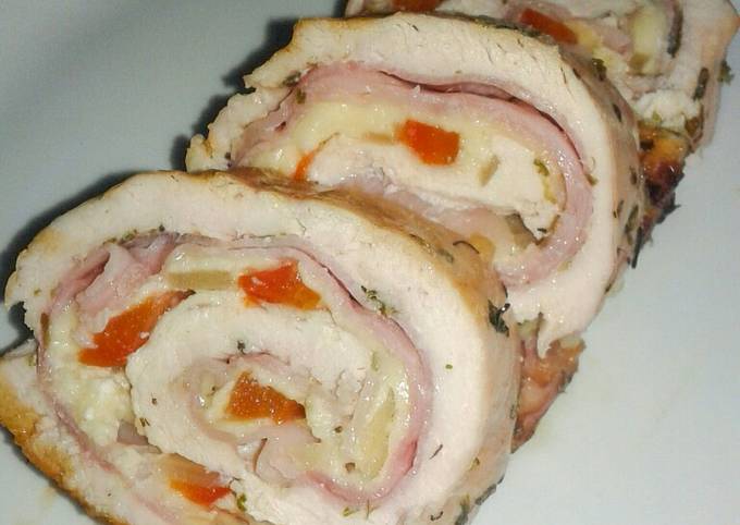 Arrollado de pollo Receta de Patt - Cookpad