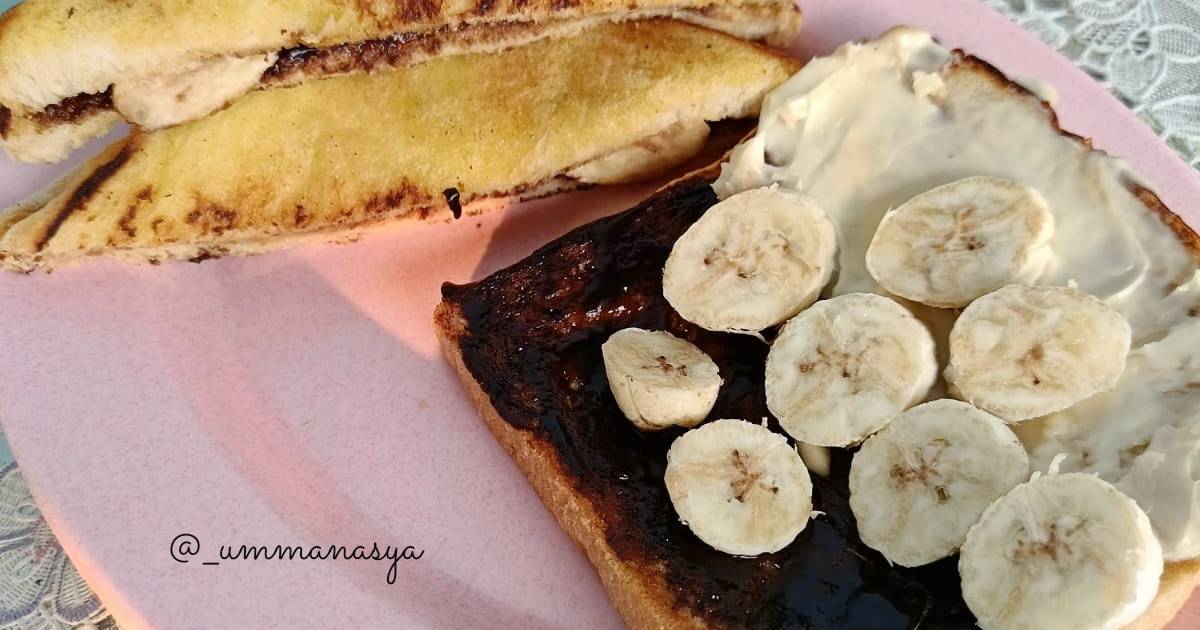 Resep Pisang Susu Roti Bakar Coklat Keju Oleh Siti Khoiriyah Cookpad
