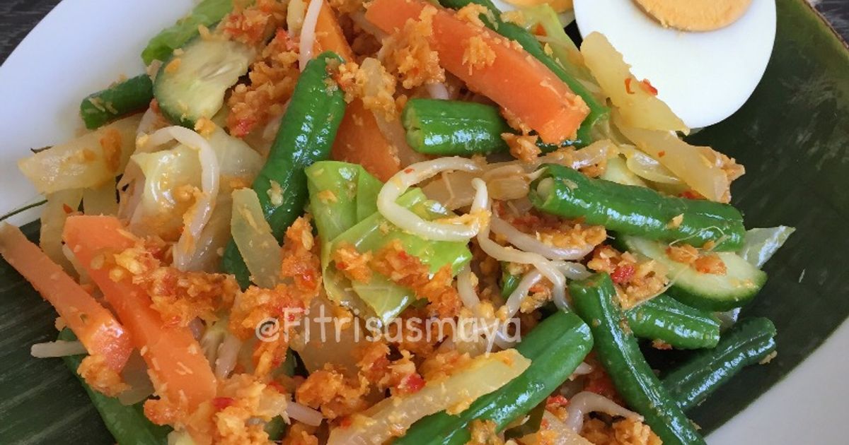 Resep Urap Sayur Bumbu Tumis oleh Fitri Sasmaya - Cookpad