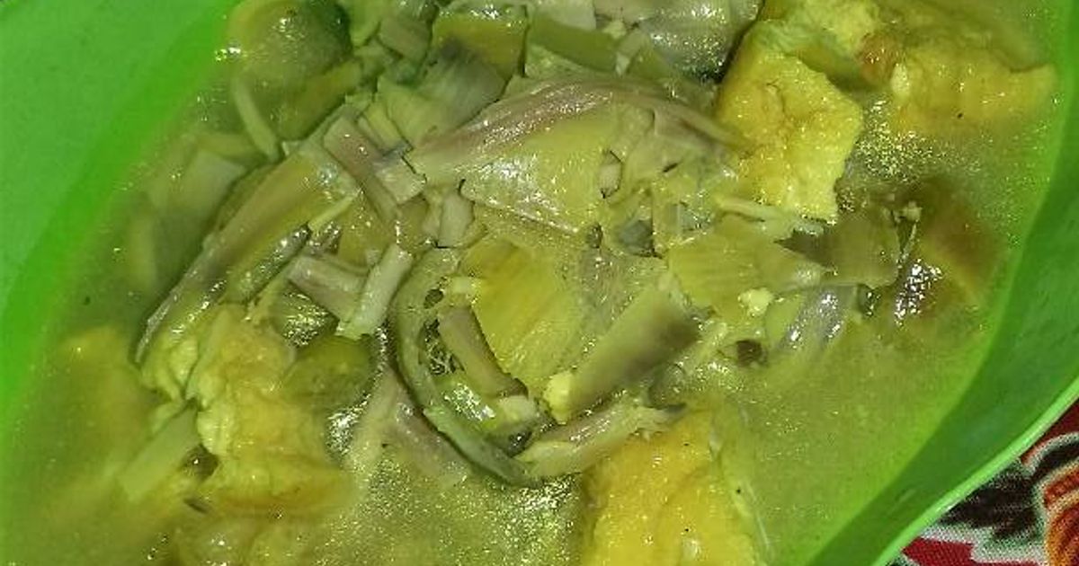Resep Gulai Jantung Pisang Tanpa Santan oleh Cicik Ary - Cookpad