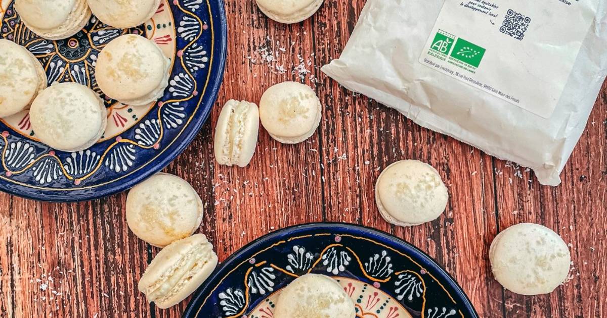 Macaron noix de coco de Les_recettes_de__Chloé - Cookpad