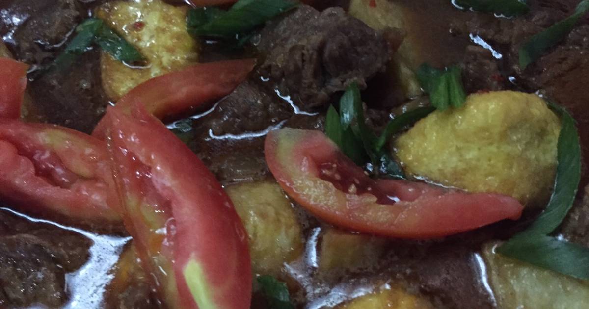 Resep Semur Daging Iga Campur oleh Kania Dewi - Cookpad