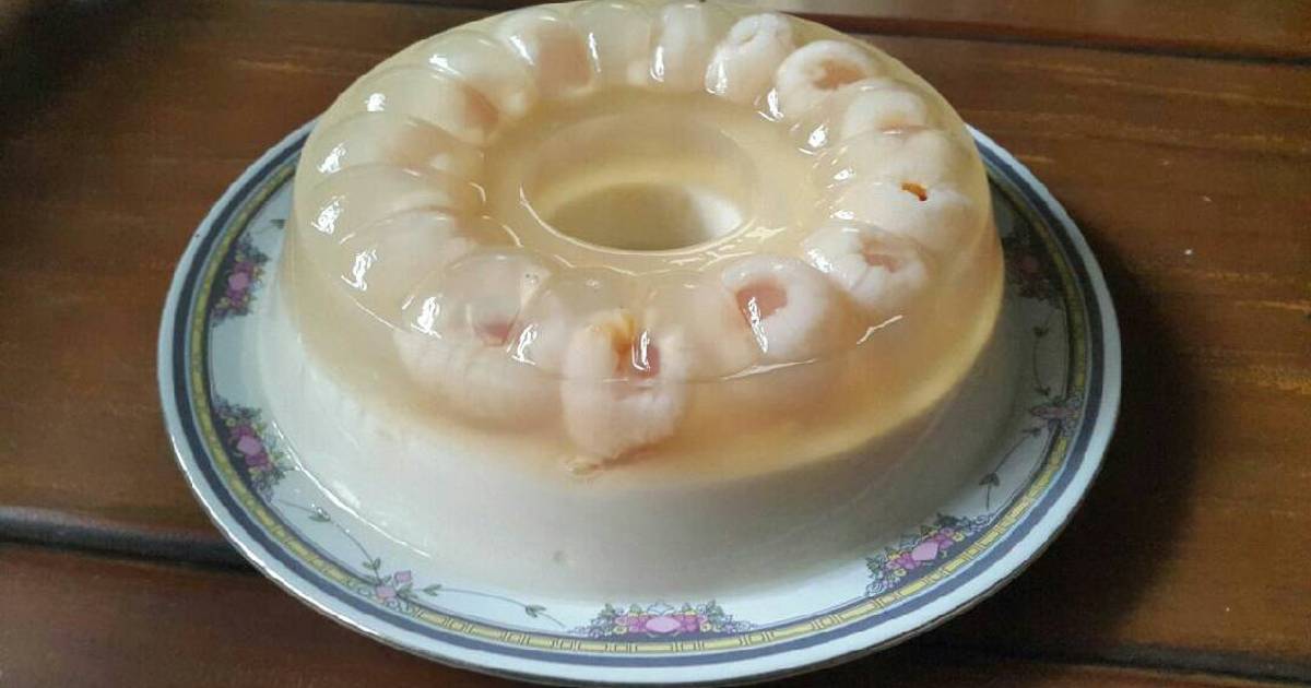 Resep Puding Leci Vanilla oleh Rika Hafidah Kartika - Cookpad