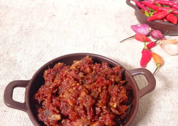 Resep Sambal Ikan Asin Peda Oleh Febry Caturia Cookpad